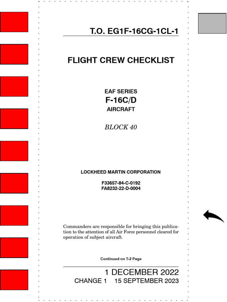 Emergency Checklist 2023 | PDF | Takeoff | Jet Fuel