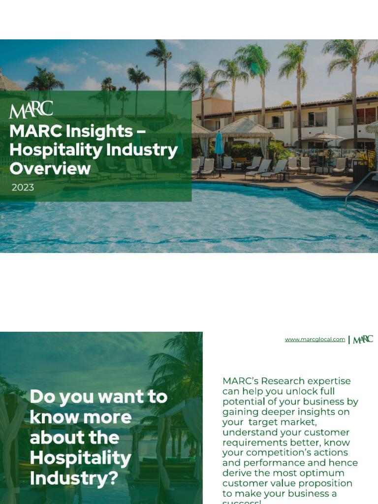 MARC - Hospitality Report | PDF