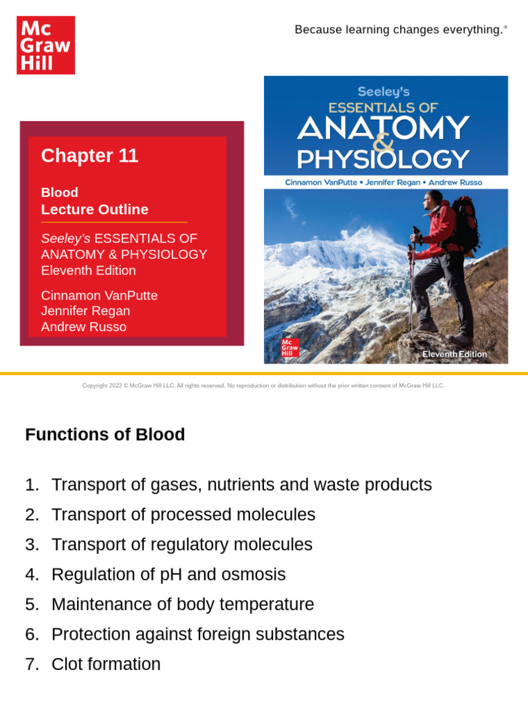 Chapter 11_Blood | PDF | Blood Type | White Blood Cell