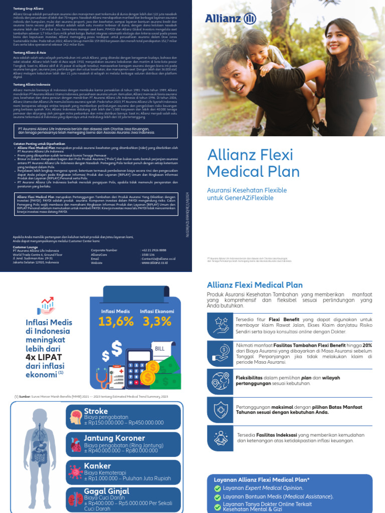 Brosur Allianz Flexi Mediplan | PDF