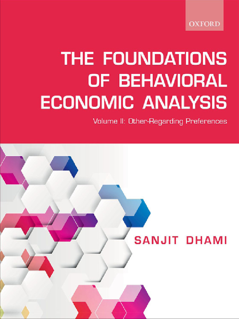 Foundations of Behavioral Economics Vol. 2 | PDF | Behavioral Economics ...