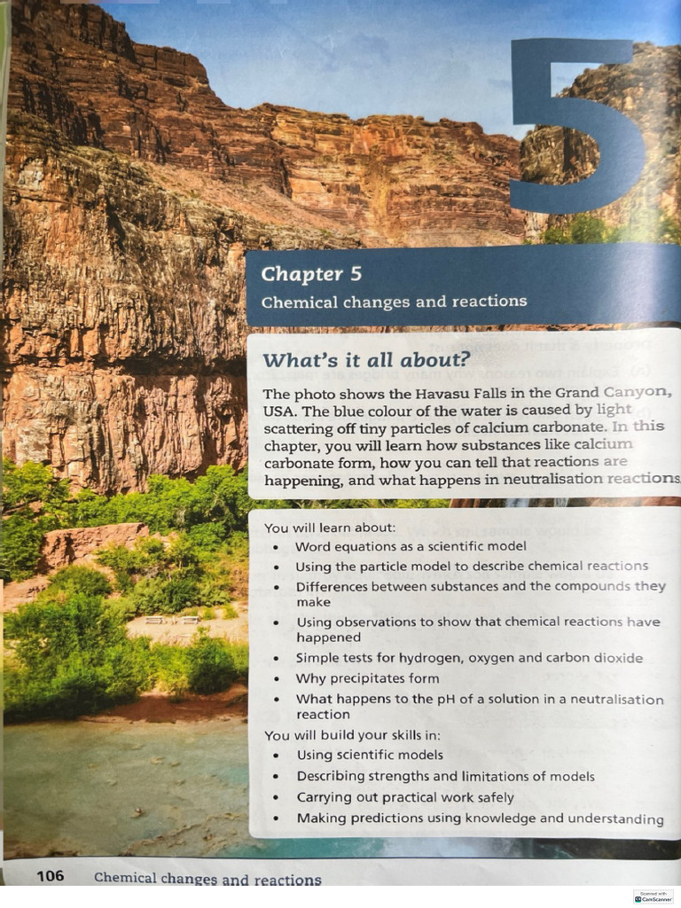 Ch-5 Chemical Changes and Reactions | PDF