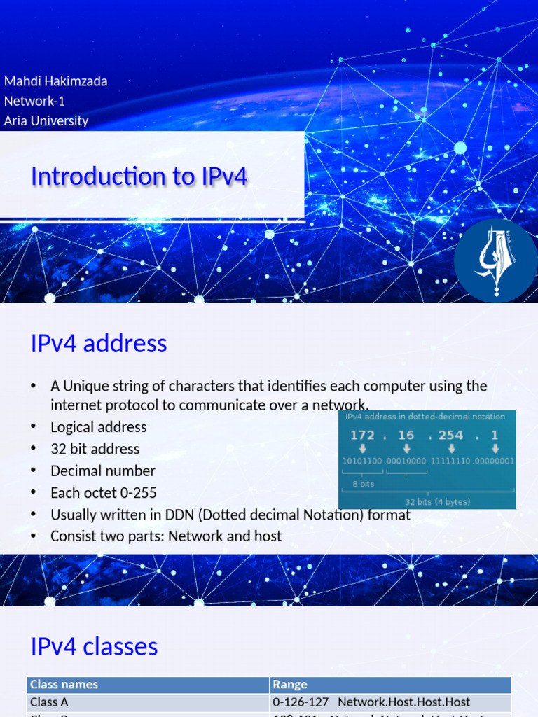 08 Introduction to IPv4 | PDF