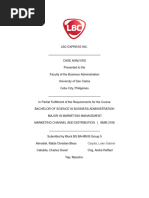 LBC Express: Company Overview and History | PDF | Business | Economies