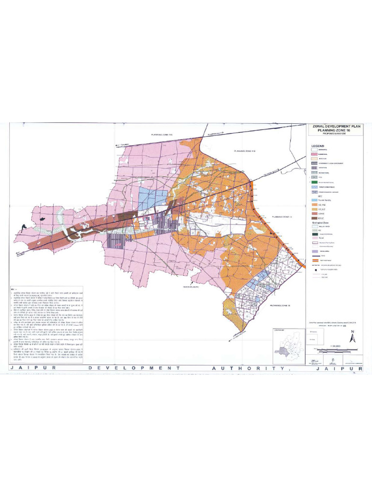 Jaipur Zone 16 Map | PDF