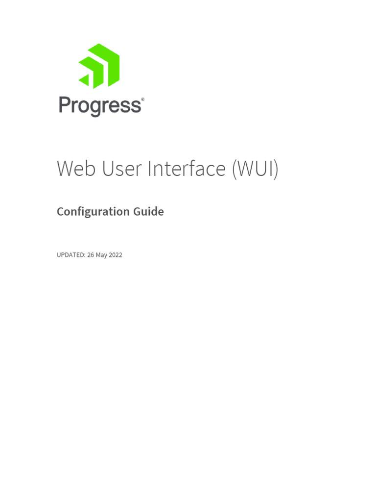 Configuration_Guide-Web_User_Interface_WUI | PDF | Http Cookie | Port (Computer Networking)