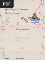 Those Winter Sundays Poem Notes | PDF