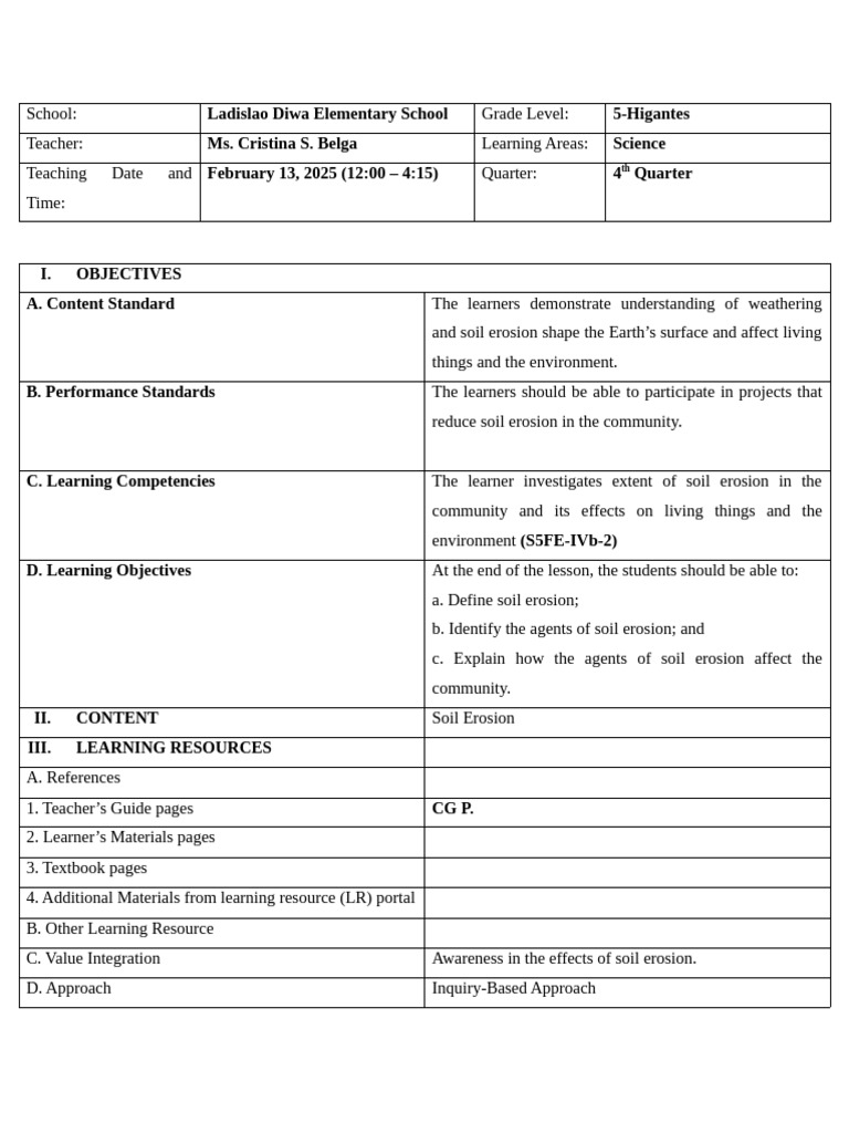 Understanding Soil Erosion in Science | PDF | Erosion | Sand