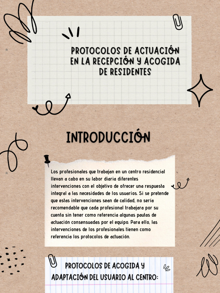 Protocolos en Centros Residenciales | PDF | Invalidez | Autonomía