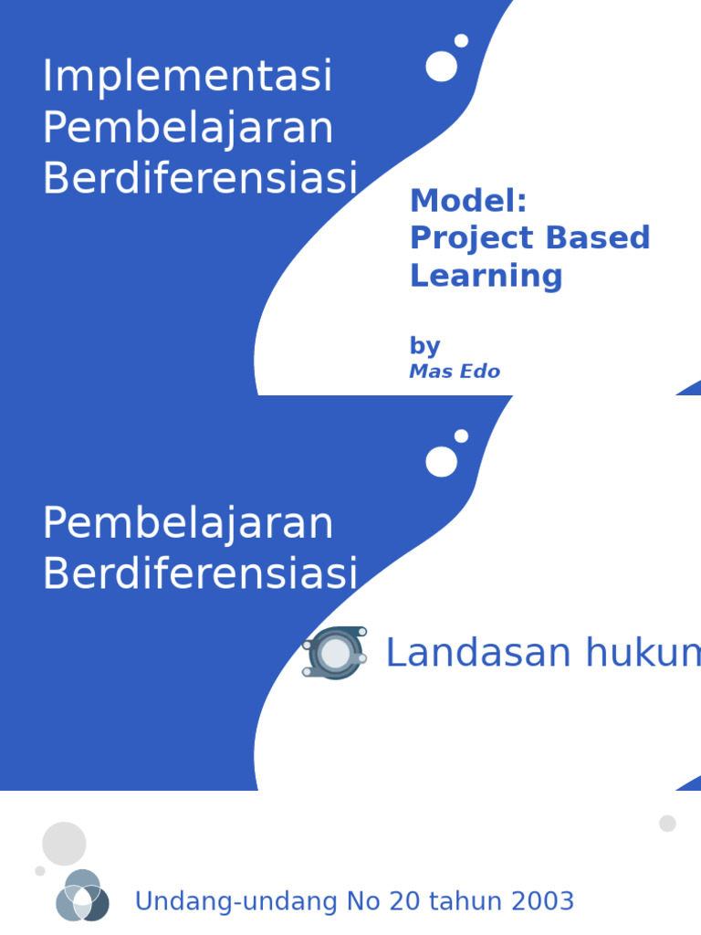 Implementasi Pembelajaran Berdiferensiasi | PDF