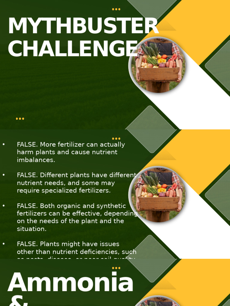 Fertilizer Facts for Gardeners | PDF | Fertilizer | Ammonia