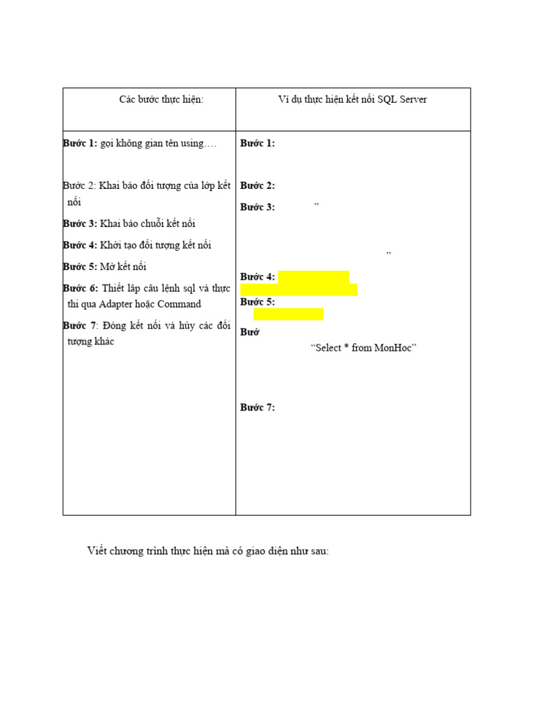 Huong Dan TH CSDL SQL Bang ChatLieu Them Sua Xoa | PDF