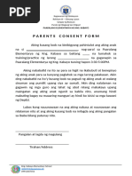 Parental Consent Form. Aral Program.... | PDF
