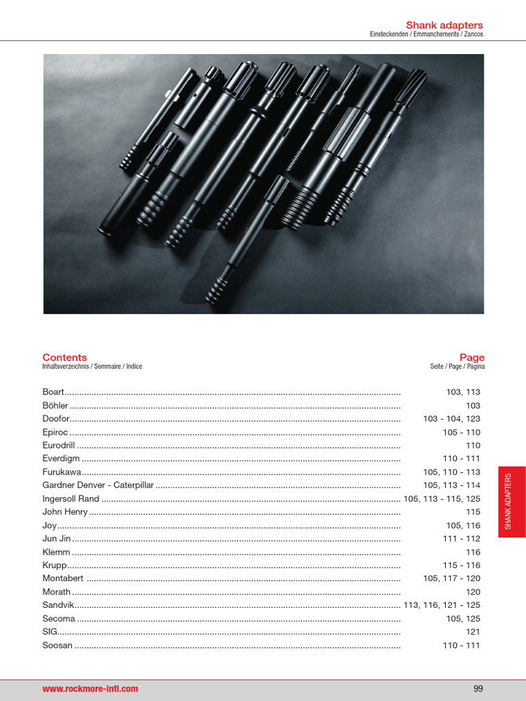 Shank Adapters Overview and Specifications | PDF | New York Stock ...