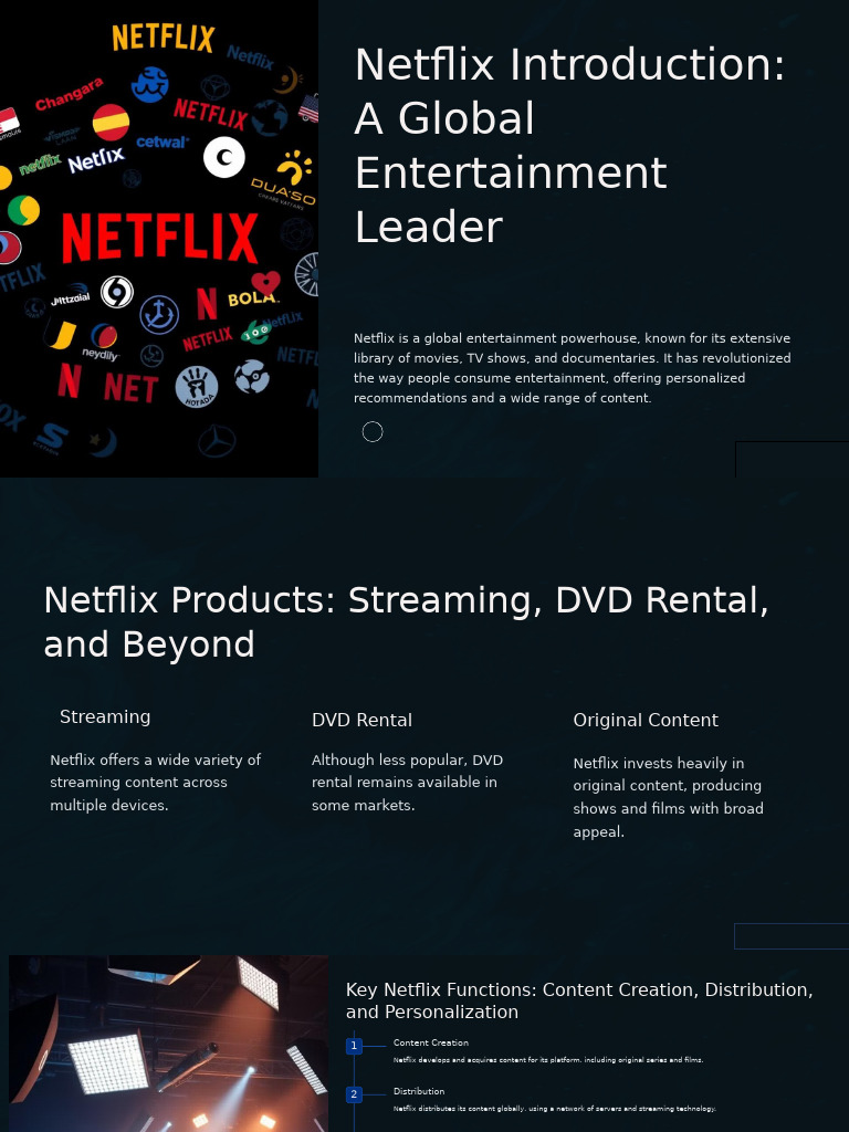Netflix: Global Entertainment Leader | PDF