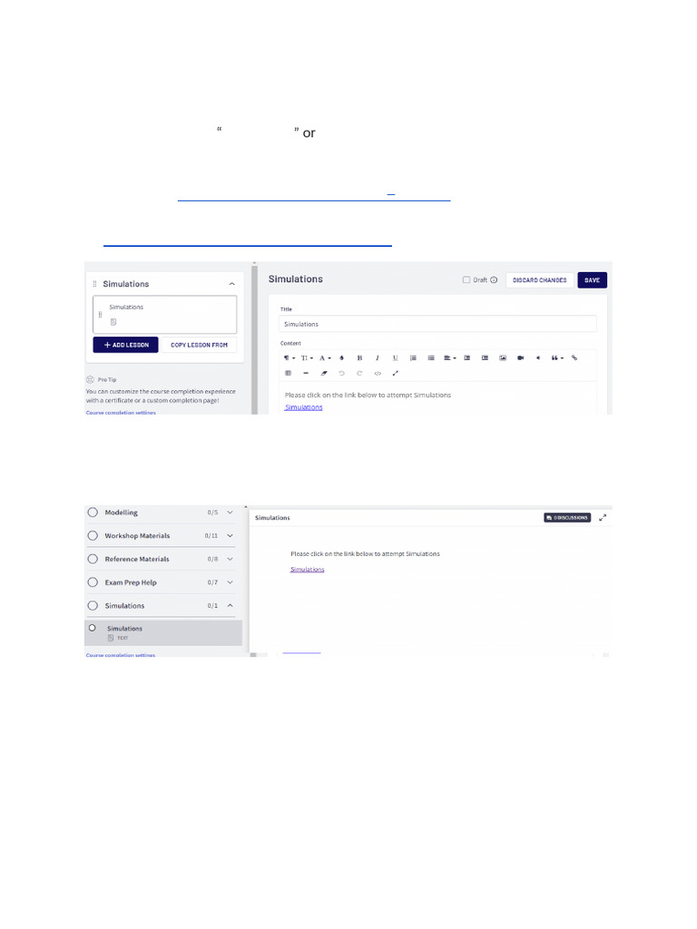 How To Integrate SimpleSim With Thinkific | PDF