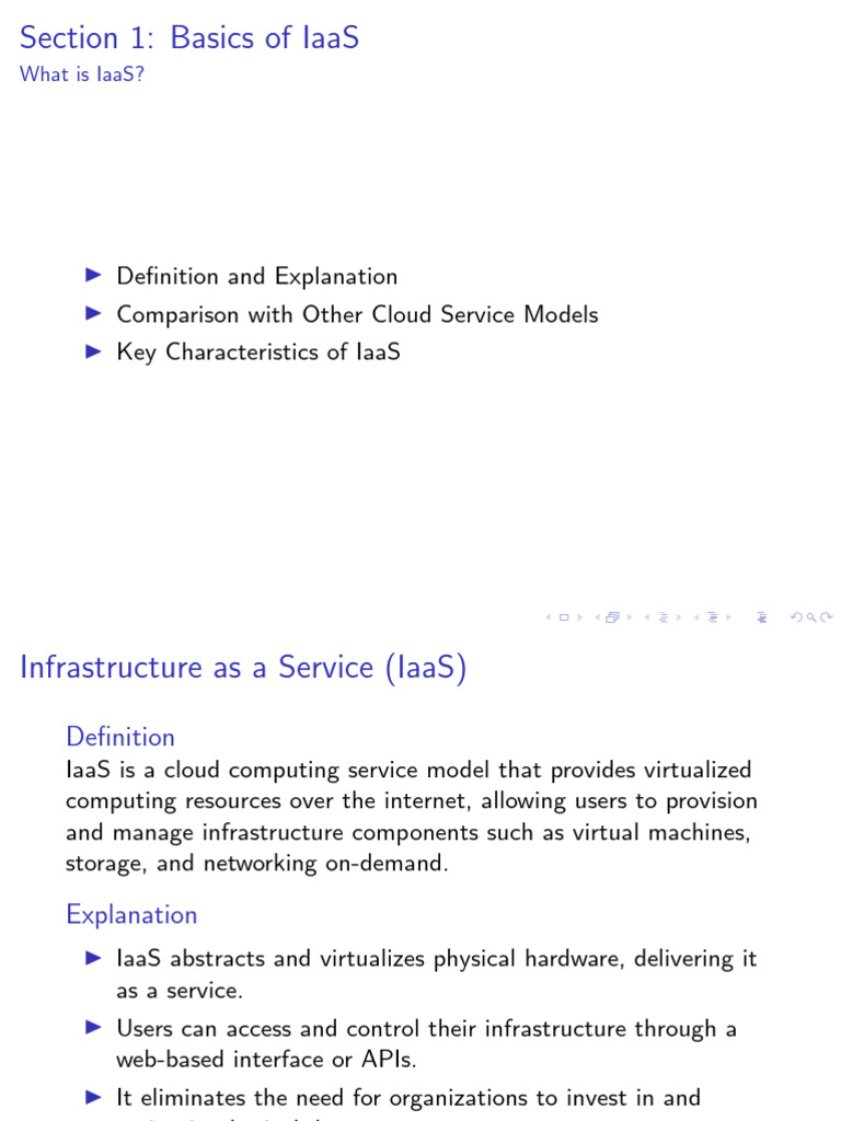 Lec 8 IaaS PaaS SaaS | PDF | Cloud Computing | Software As A Service