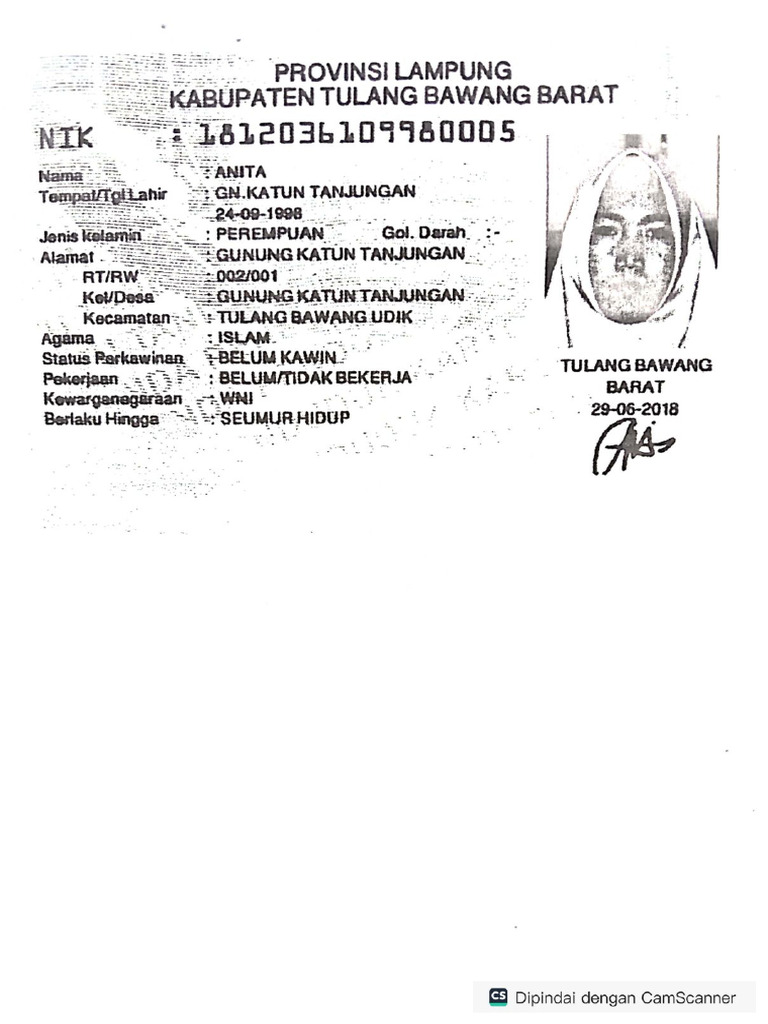 ANITA_KTP | PDF