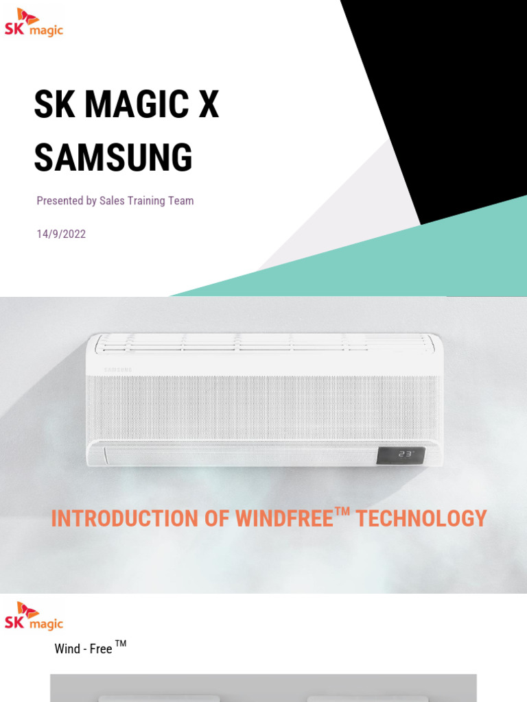 SK Magic WindFree Product Slide 14092022 | PDF | Particulates | Air ...