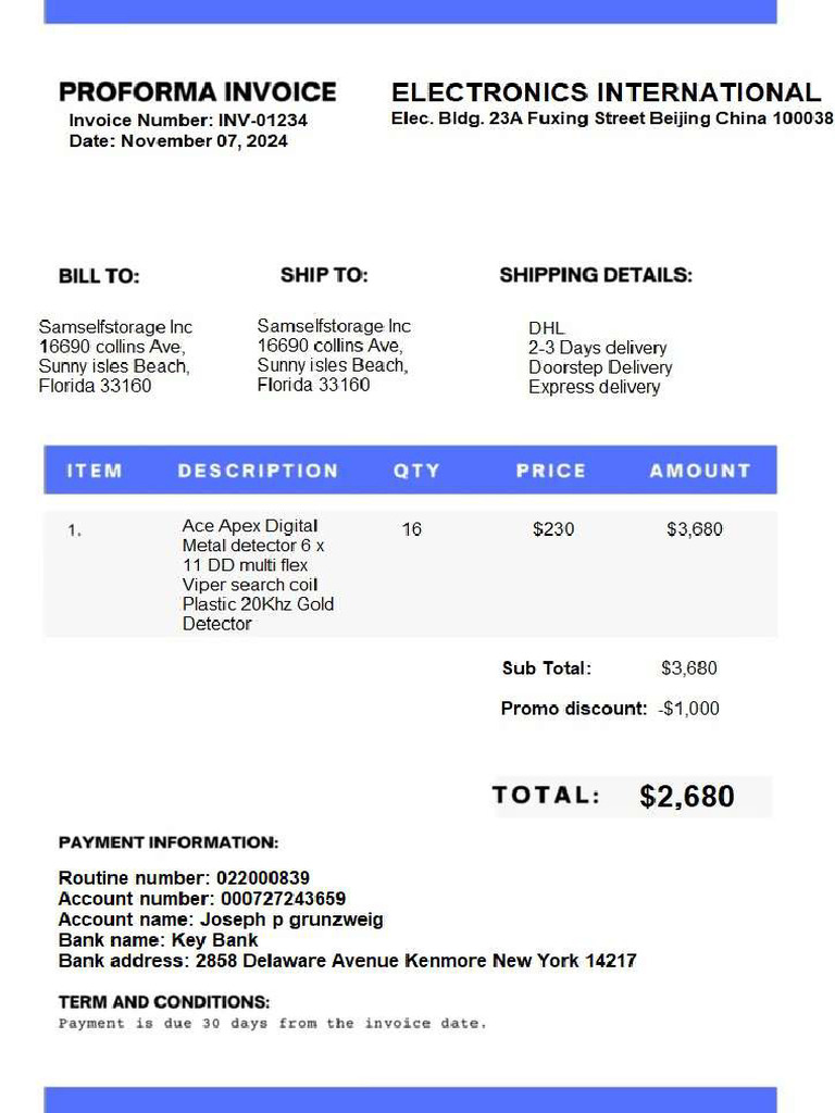 Proforma-Invoice-Format Yem Yem | PDF