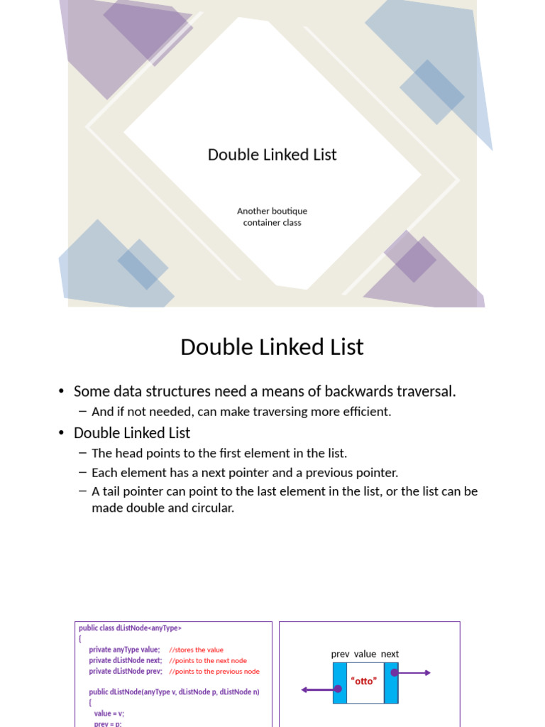 4+Double+Linked+List | PDF | Information Retrieval | Software Engineering