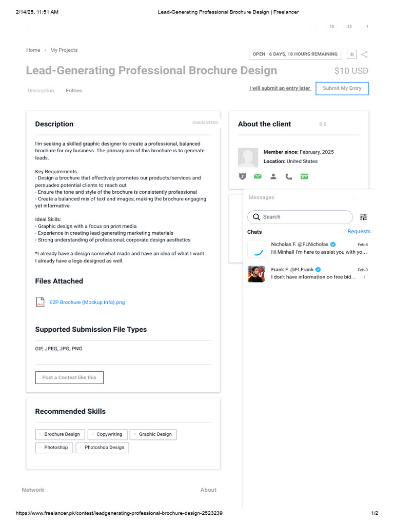 Lead-Generating Professional Brochure Design - Freelancer | PDF | Computing