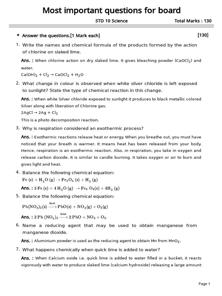 Most Important Board Questions | PDF | Reproduction | Fertilisation