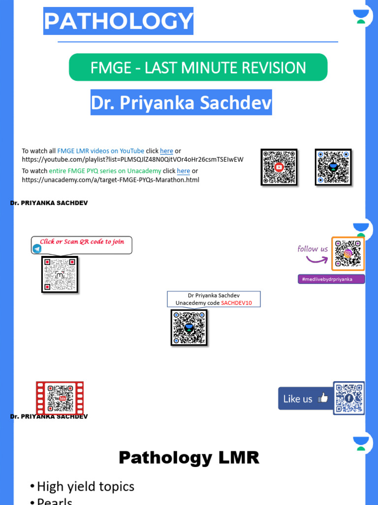 Pathology LMR For FMGE (MedLIVE) | PDF | Apoptosis | Aorta