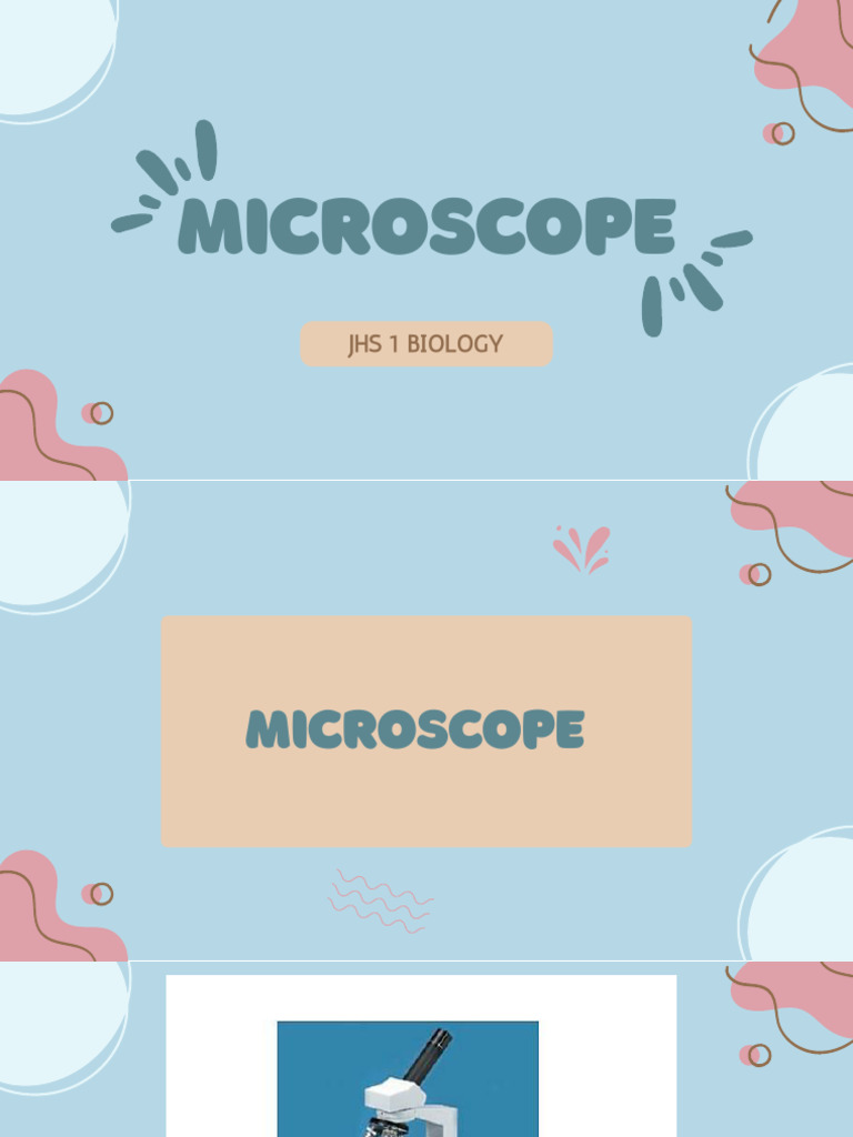 Microscopes | PDF