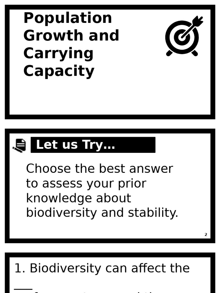Pop and Carrting Cap | PDF | Ecosystem | Biodiversity