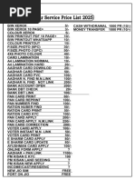 Kruti Dev Hindi Typing Chart | PDF