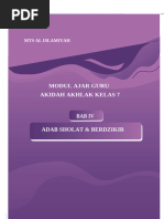 Modul Ajar Akidah Akhlak Kelas 7 MTs Fase D Kurikulum Merdeka | PDF