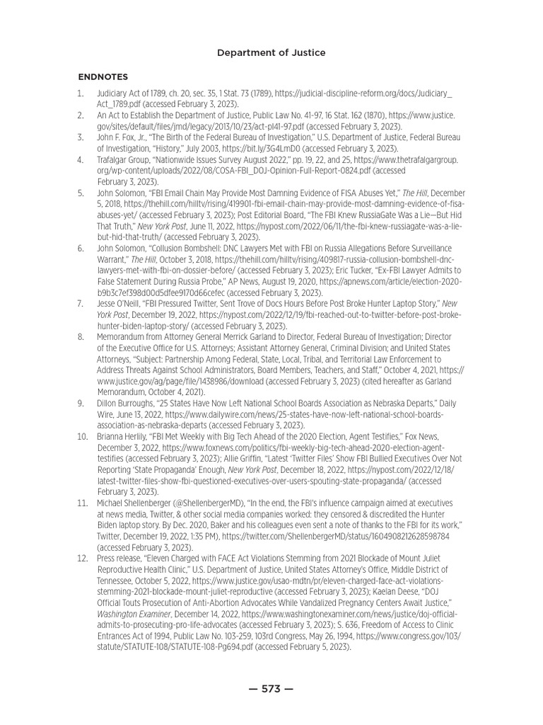 2025 MandateForLeadership FULL-606 | PDF | Federal Bureau Of ...
