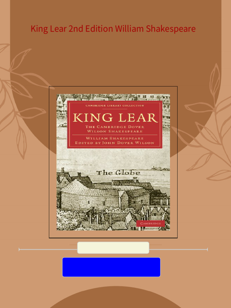 King Lear 2nd Edition William Shakespeare 2025 scribd download | PDF ...