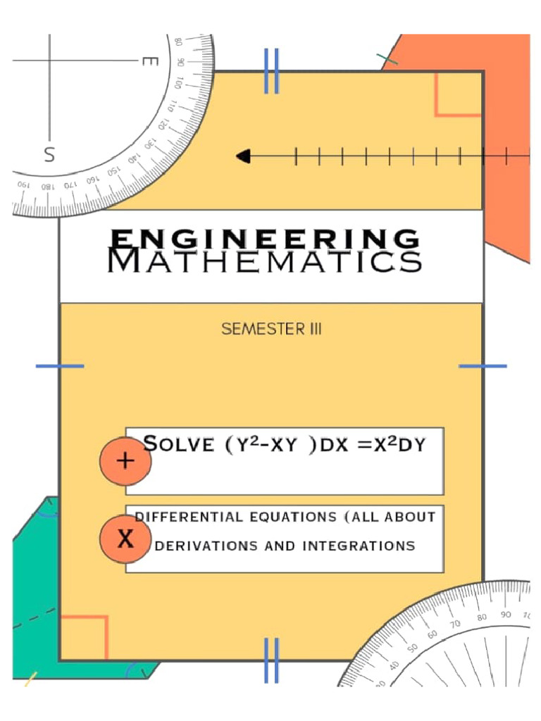 Unit 6 Chapter - 8 Differential Equations | PDF