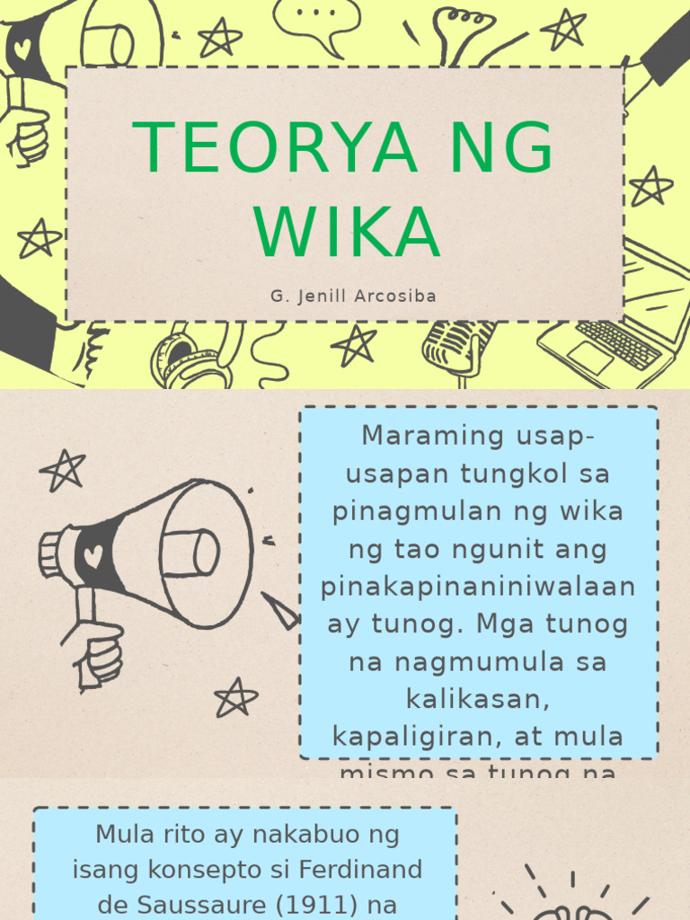 Teorya NG Wika | PDF