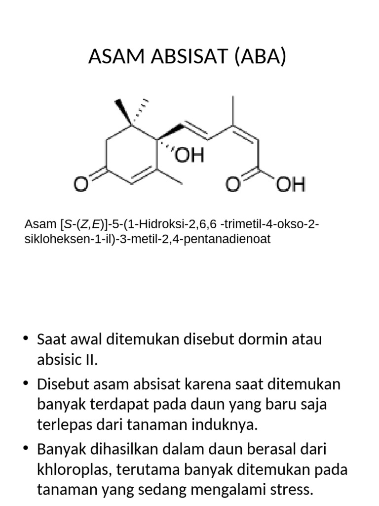 Asam Absisat (ABA) | PDF