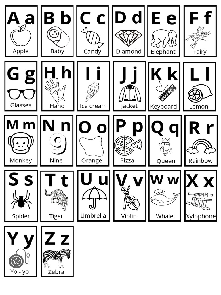 Alphabet Individual | PDF