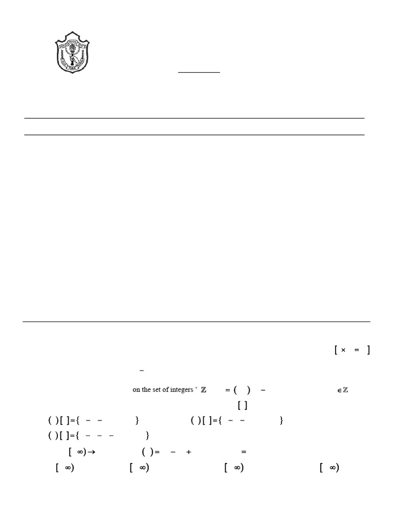 MATHS SAMPLE PAPER For Class 12 | PDF | Multiple Choice | Function (Mathematics)