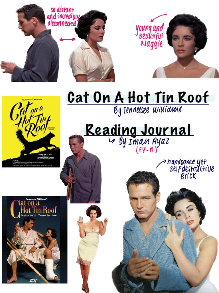 Cat On A Hot Tin Roof Analysis Journal | PDF