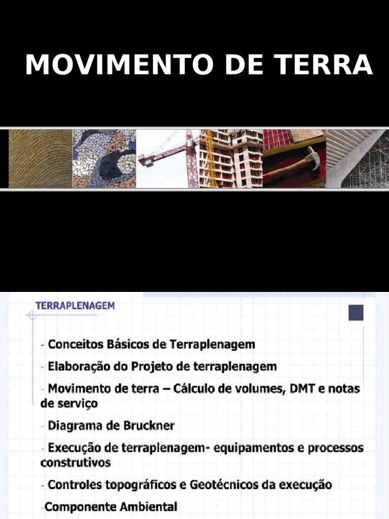 Movimento de Terra | PDF