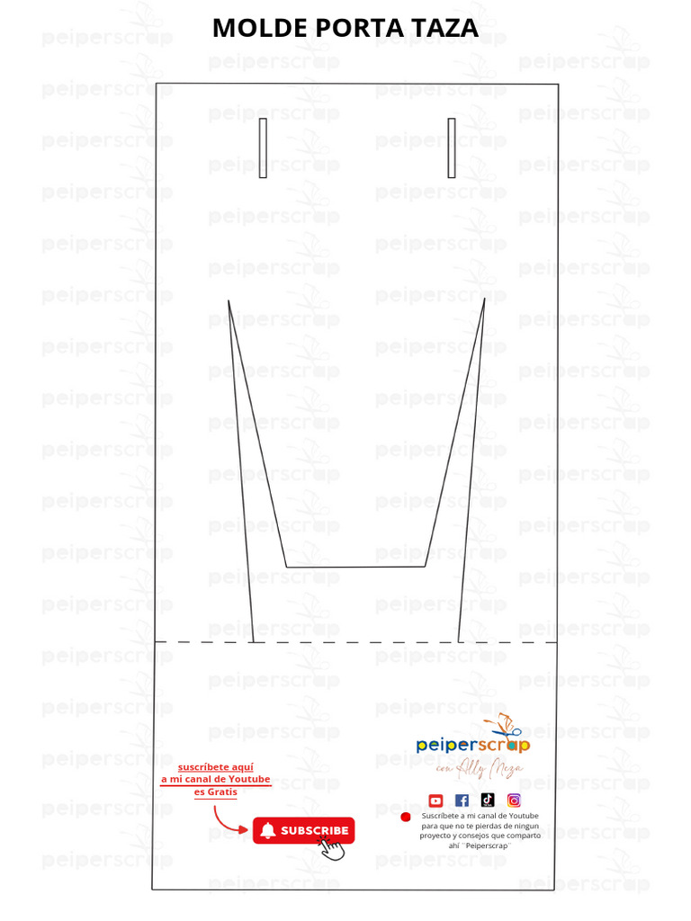 Molde F Porta Taza | PDF
