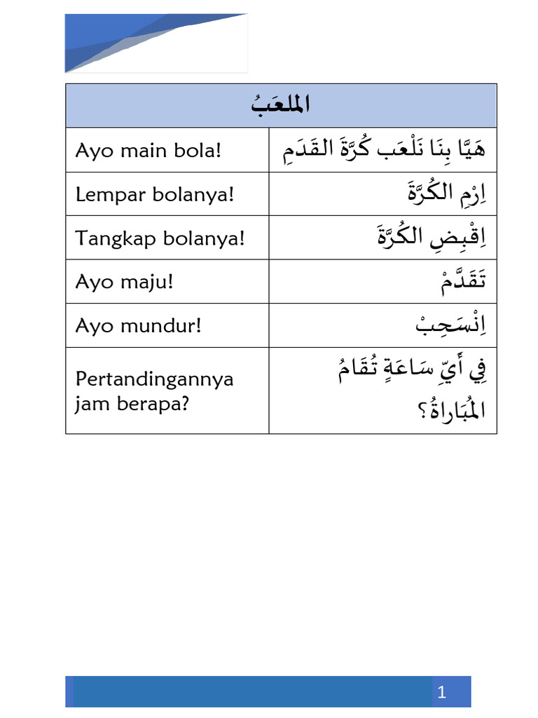 Kamus Bahasa Arab Al-Ilham | PDF