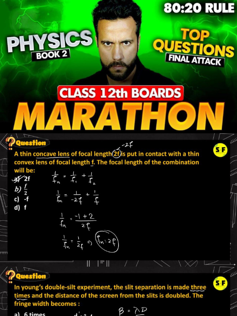 12th Physics Day - 4 Part - 2 | PDF