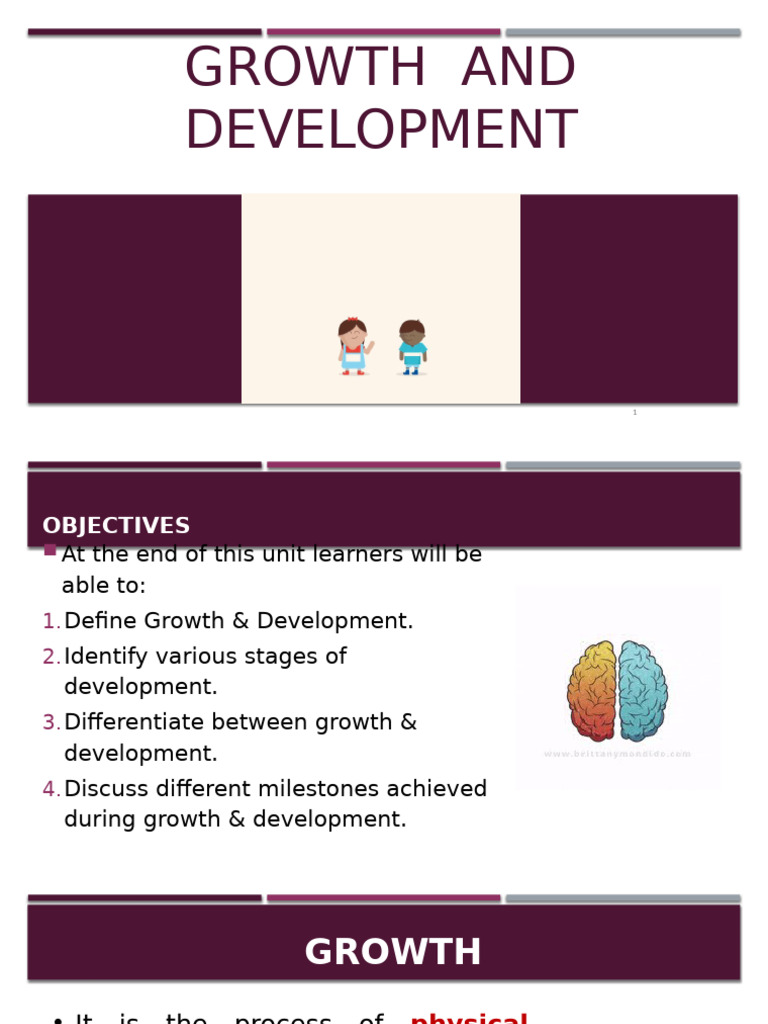 Understanding Growth and Development | PDF | Child Development