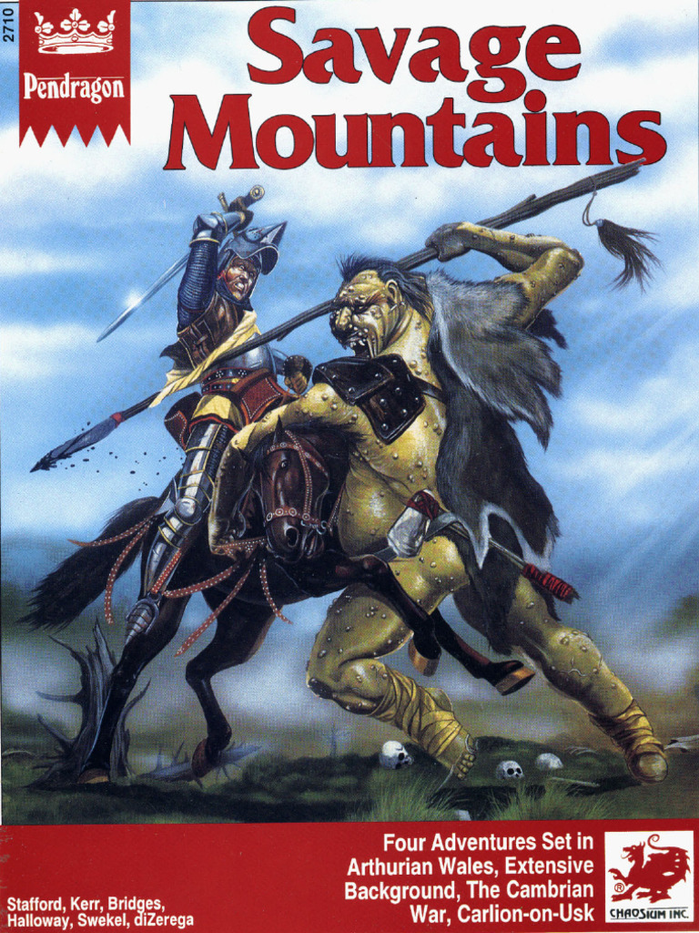 Pendragon SavageMountains | PDF | King Arthur | Pony