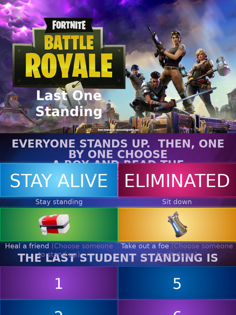 Fortnite Last One Standing | PDF
