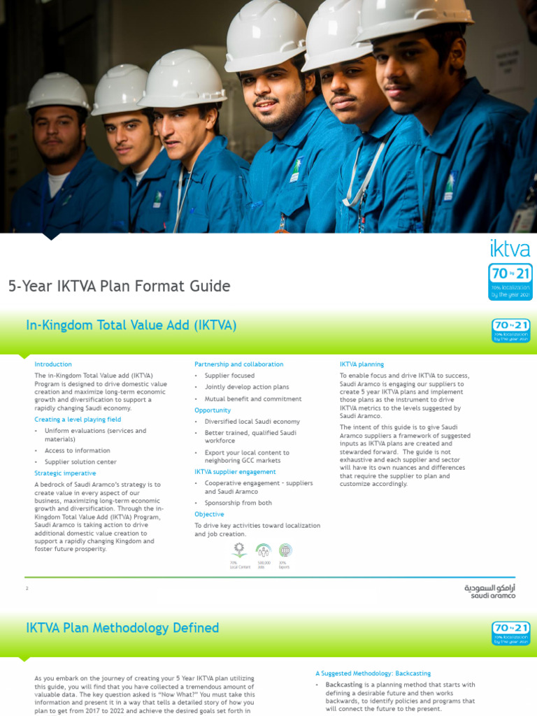 IKTVA 5-Year Plan Format Guide | PDF | Supply Chain | Microsoft Power Point