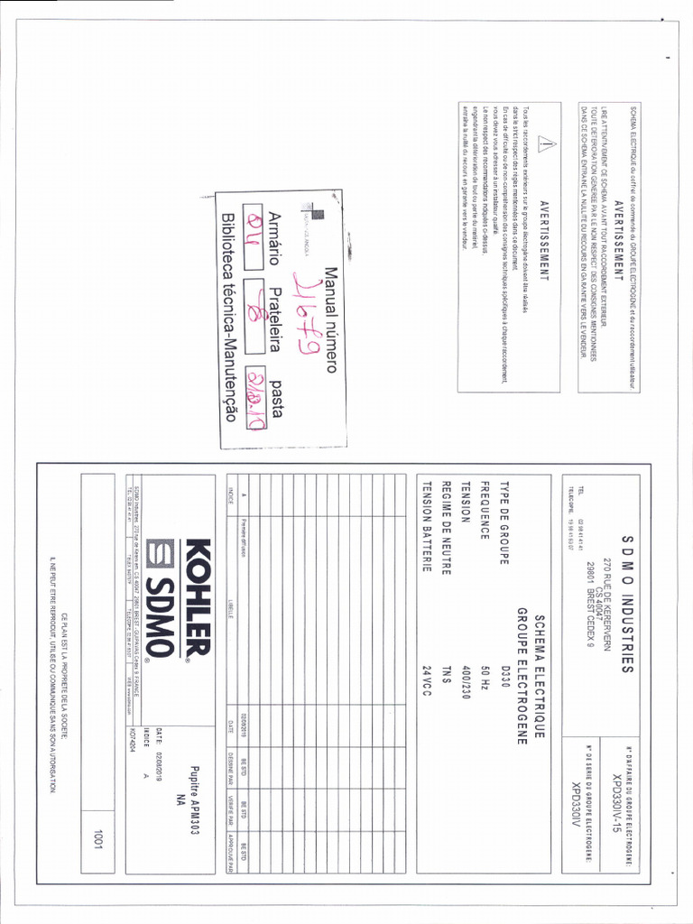 Esq Eletricos Sdmo D330ai | PDF