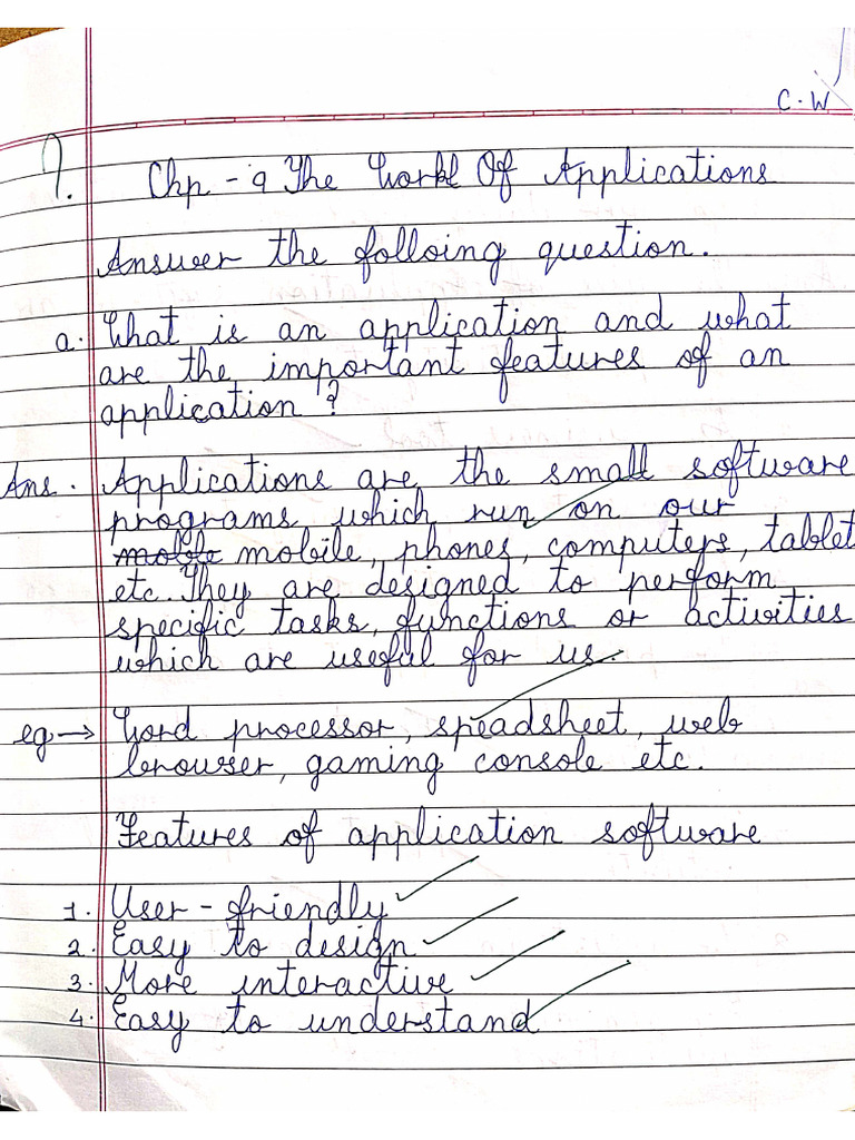 IT - Grade 5 - Notebook Work Done | PDF